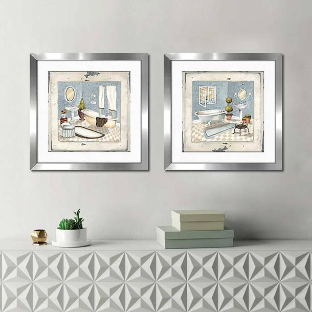 Red Barrel Studio® Indigo Plates Wall Décor | Wayfair