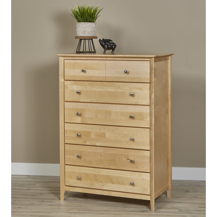 Alcott Hill® Fitz 6 Drawer Chest & Reviews | Wayfair