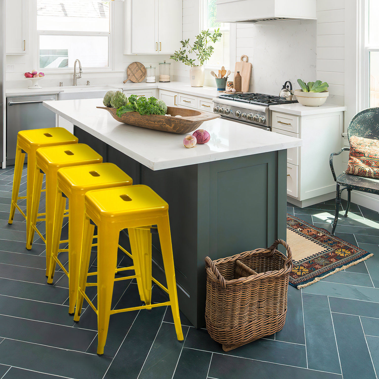 Williston Forge Medway 24'' Counter Stool & Reviews | Wayfair