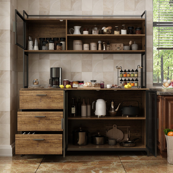 Latitude Run® Lackowski 68.5" Kitchen Pantry & Reviews | Wayfair