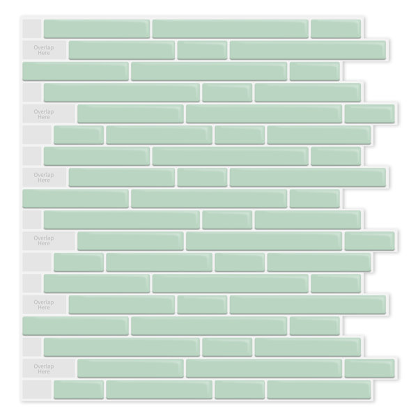 Art3d 12'' x 12 '' Vinyl Peel & Stick Subway Tile & Reviews | Wayfair