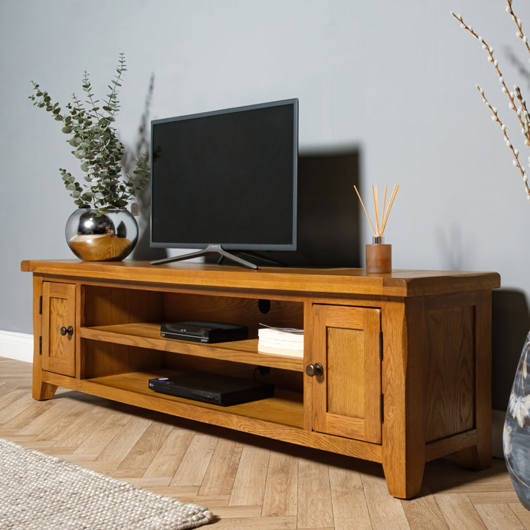 Ophelia & Co. Westow Oak Extra Large Tv Unit | Wayfair.co.uk