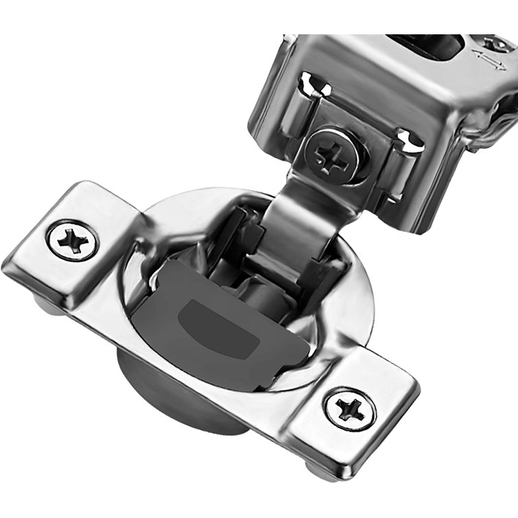 elysian 1 Piece Soft Close 1-1/4" Overlay Cabinet Hinge 105 Degree 6 ...