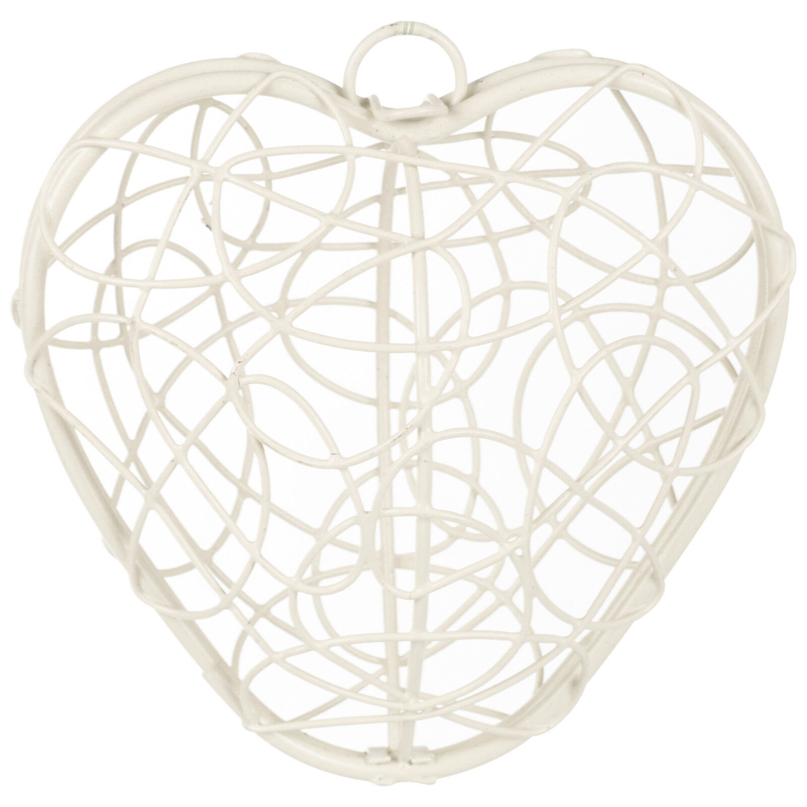 Metro Lane Heart Wire Basket | Wayfair.co.uk