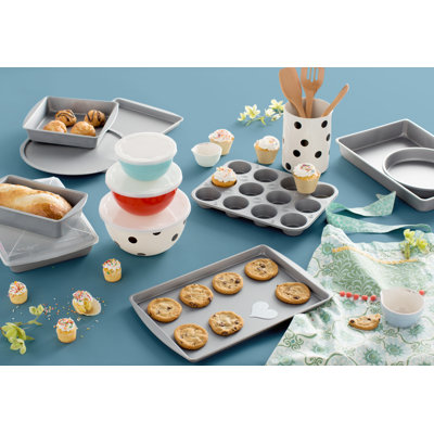 kate spade new york 4 Piece Deco Dot All in Good Taste Kitchen Utensil ...