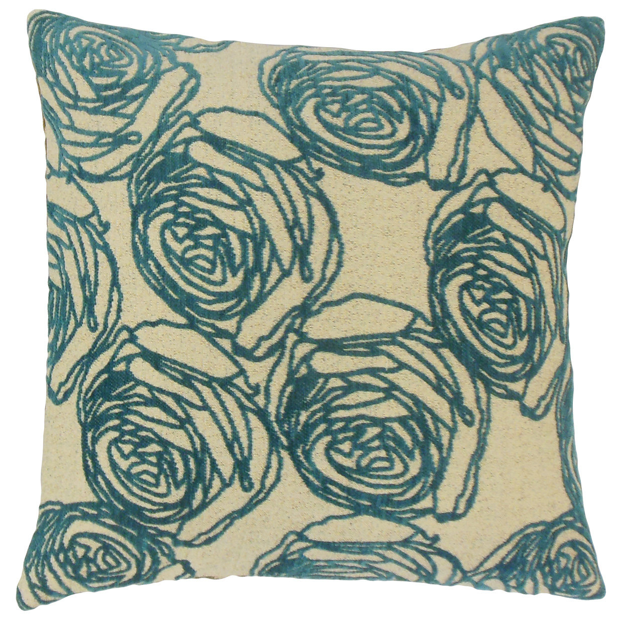 The Pillow Collection Floral Throw Pillow | Wayfair