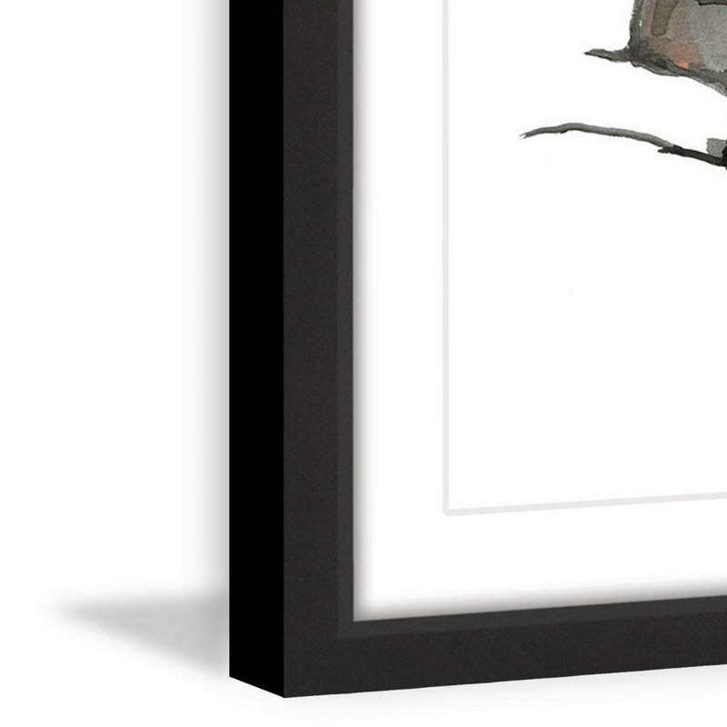 Red Barrel Studio® Sneaky Frenchie - Picture Frame Print & Reviews ...