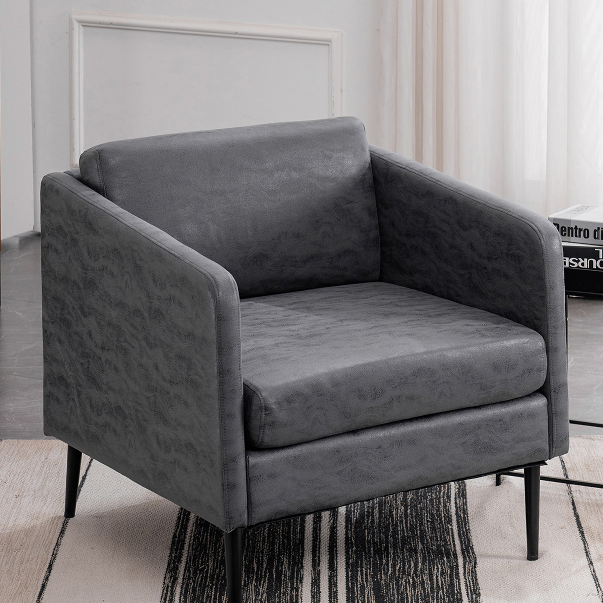 17 Stories Upholstered Club Chair | Wayfair