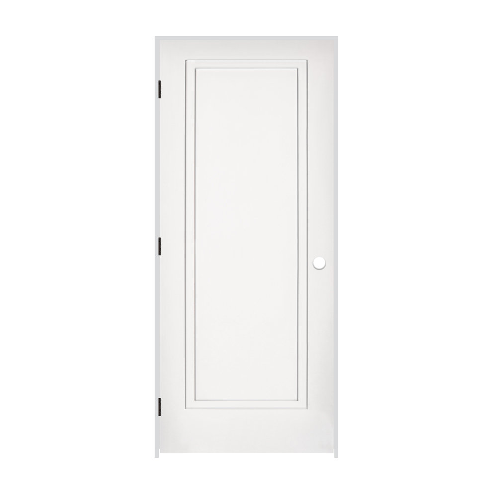 Trimlite Primed 2-Step Interior Shaker Door Prehung with 6-9/16" Jambs ...