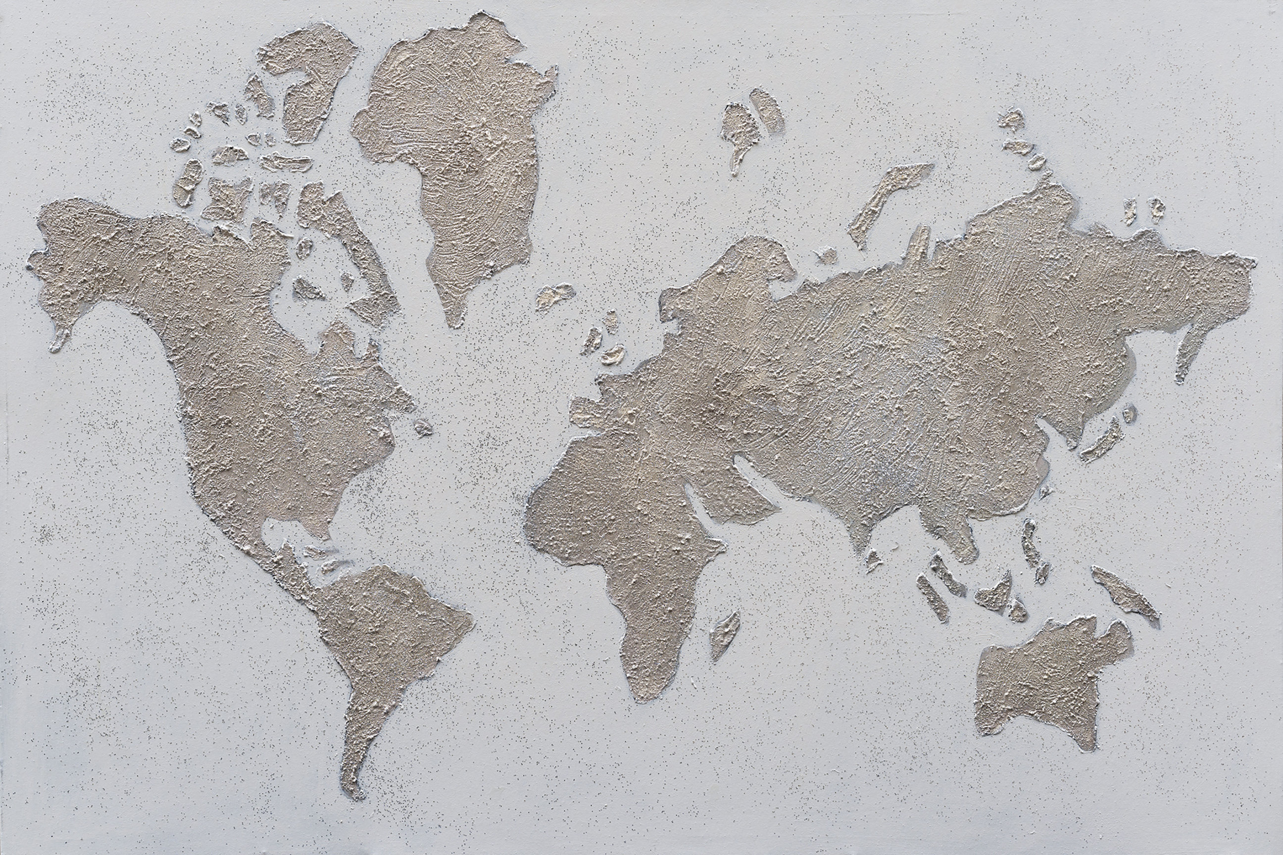 17 Stories The World Map - Wrapped Canvas Painting | Wayfair