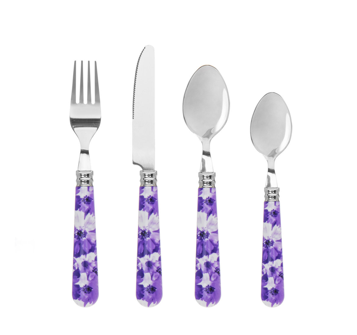 Godinger Silver Art Co Claro Stainless Steel Flatware - Set of 16 | Wayfair