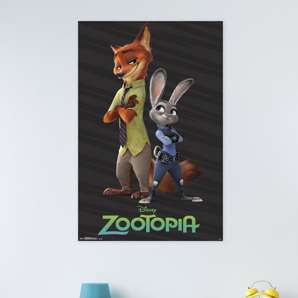 Trends International Zootopia - Partners Paper Print | Wayfair