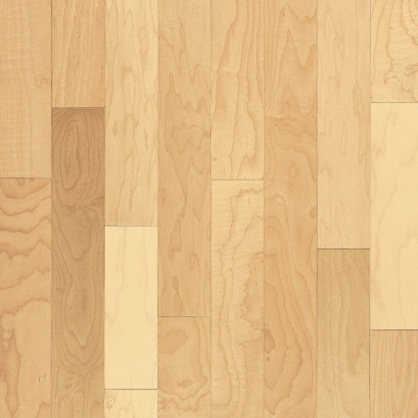 Bruce Flooring Maple 3/4" Thick x 2-1/4" Wide x Varying Length Solid ...