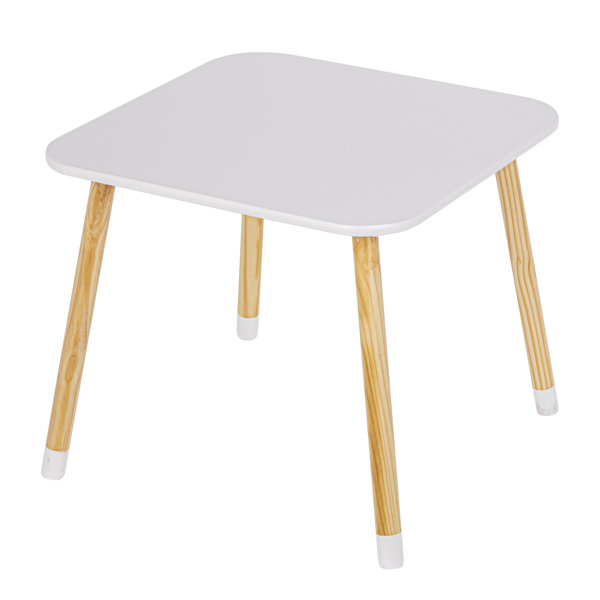 Zoomie Kids Naswith Kids Square Play / Activity Table and Chair Set ...