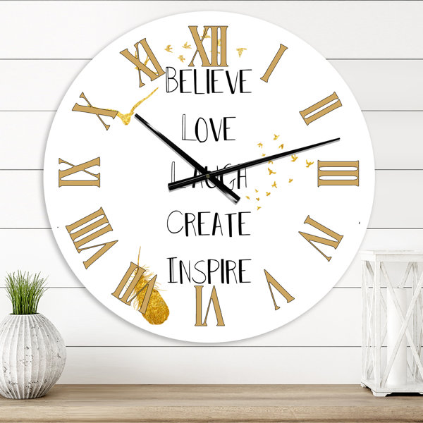 Clocks-inspirational | Wayfair