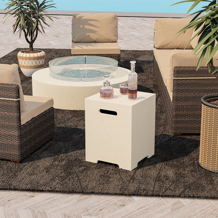 UPHA Fire Pit Propane Tank Cover | Wayfair