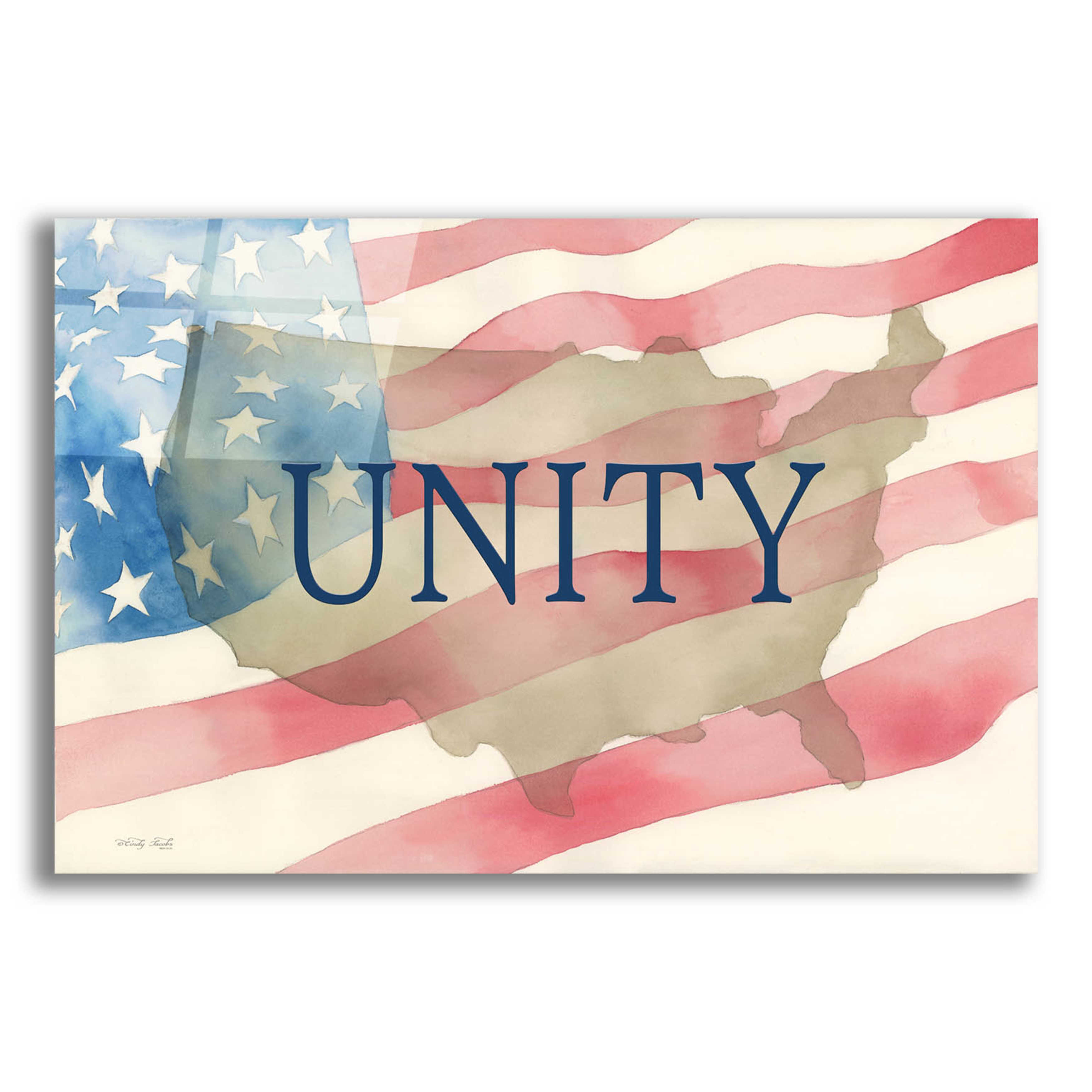 The Holiday Aisle® USA Unity On Plastic/Acrylic by Cindy Jacobs Print ...
