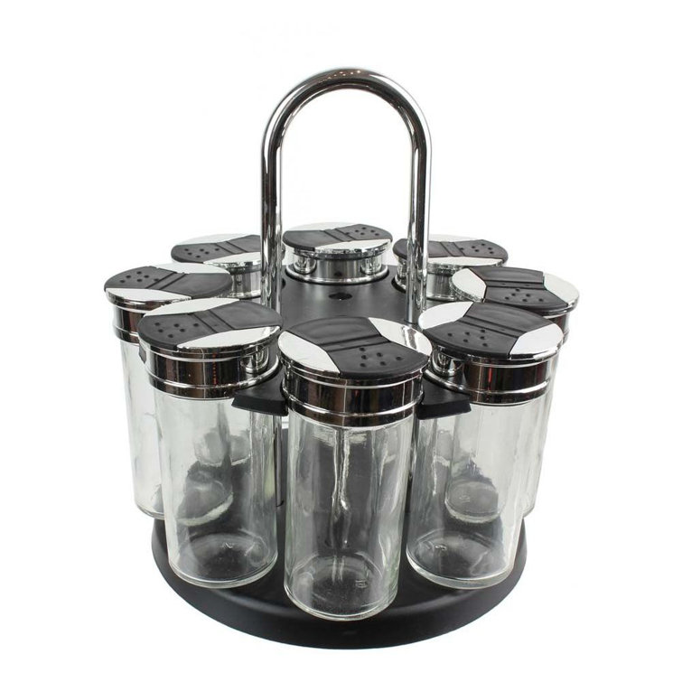 Jardin Deco 8-Jar Free-Standing Spice Rack | Wayfair.co.uk