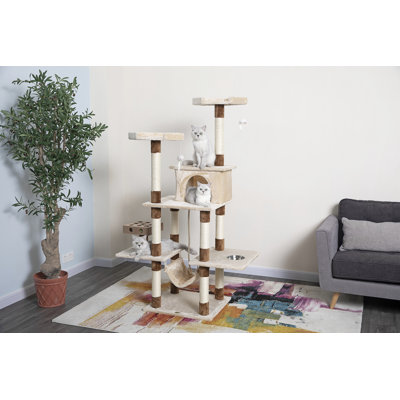 Go Pet Club 70" IQ Box Cat Tree & Reviews | Wayfair