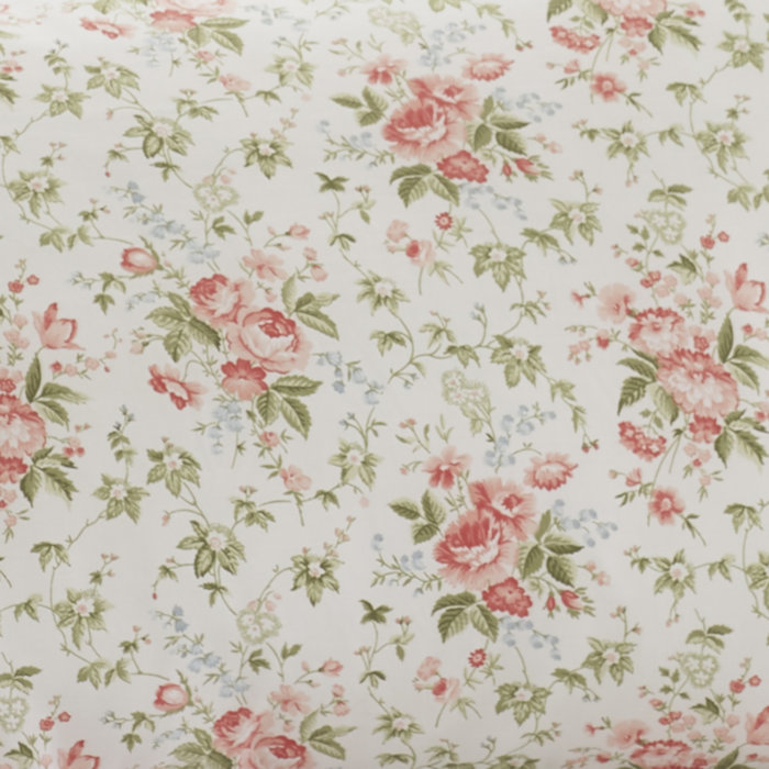 Laura Ashley Marissa 100% Cotton Percale Sheet Set & Reviews | Wayfair