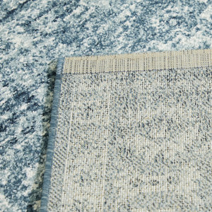 Sand & Stable Boynton Performance Teal Rug & Reviews | Wayfair