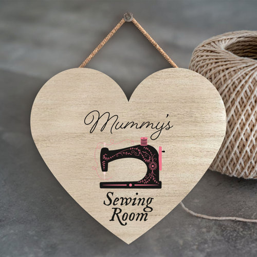 Maturi Sew Room Mummys Sewing Room Signs and Plaques | Wayfair.co.uk