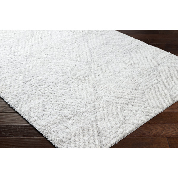 Wade Logan® Aminullah Performance Gray/Cream Rug & Reviews | Wayfair