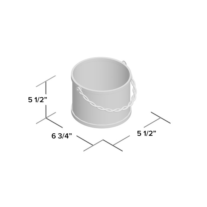 Millwood Pines Dutton Iron Fatwood Caddy & Reviews | Wayfair