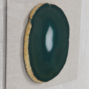 Etta Avenue™ Agate Stone Shadow Box Wall Decor | Wayfair