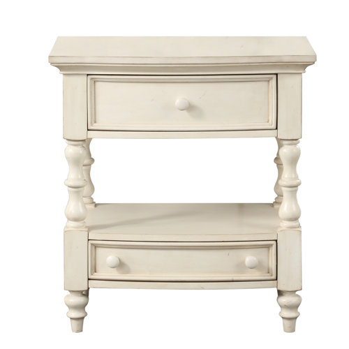 Farmhouse & Rustic White Nightstands | Birch Lane