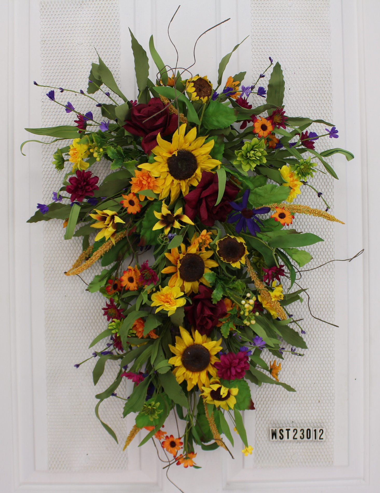 Primrue Faux Sunflower Swag | Wayfair