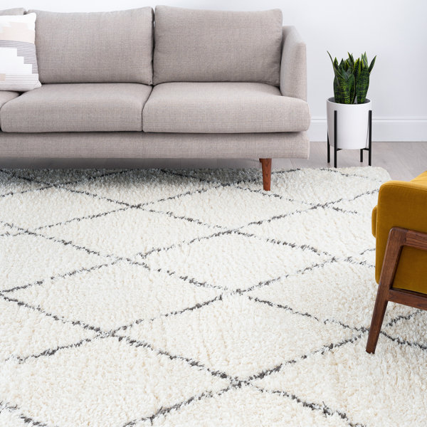 Zipcode Design™ Asine Performance Creamy White Rug & Reviews | Wayfair