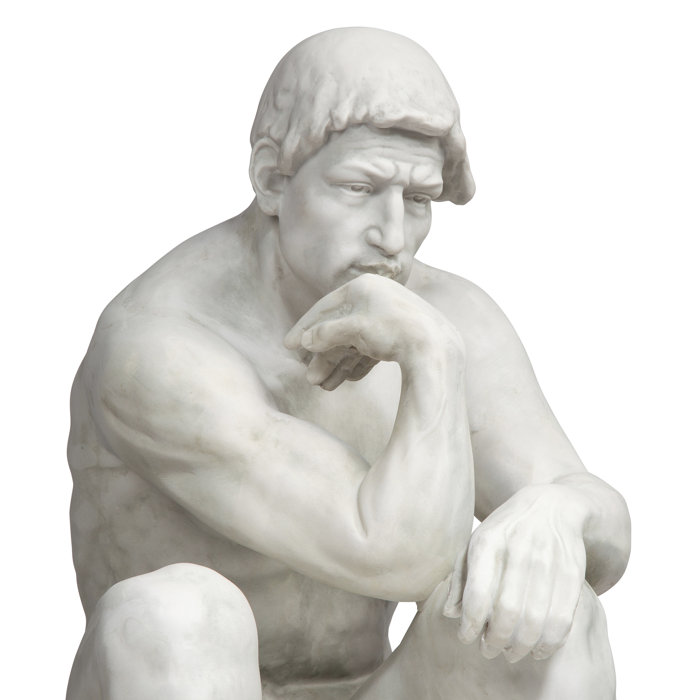 Design Toscano The Thinker Garden Statue & Reviews | Wayfair