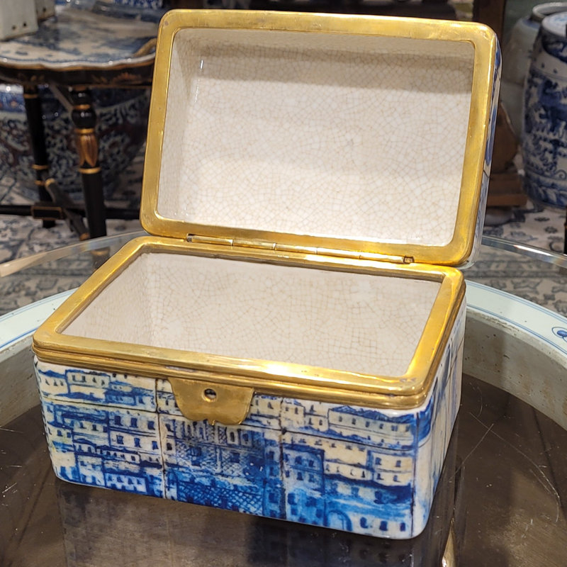 Danny's Fine Porcelain Handmade Porcelain China Decorative Box | Perigold