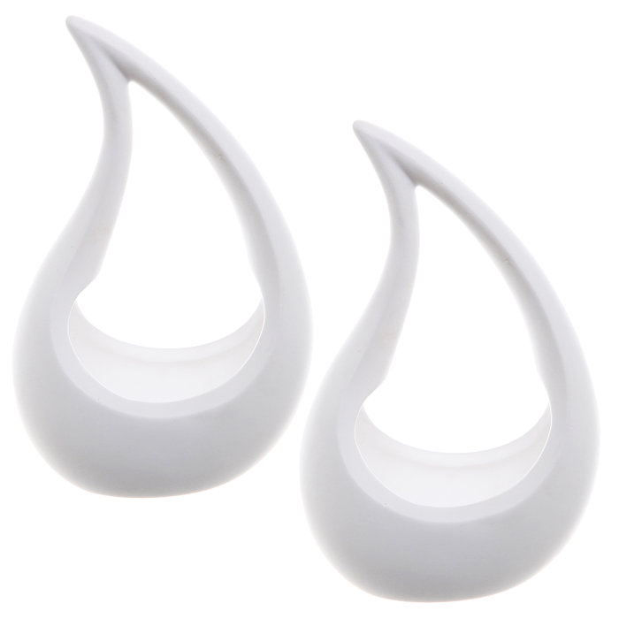Wrought Studio Brannin Ceramic Tear Drop Sculpture & Reviews | Wayfair