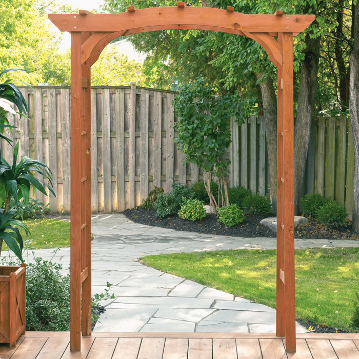 Leisure Season Wood Arbor & Reviews | Wayfair