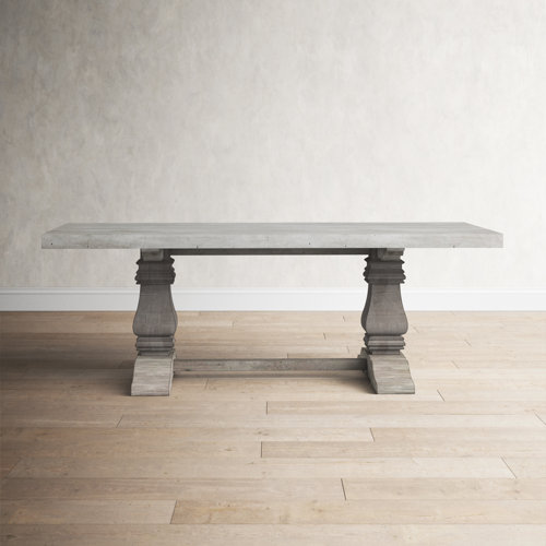 Farmhouse & Rustic Double Pedestal Dining Tables | Classic Styles ...