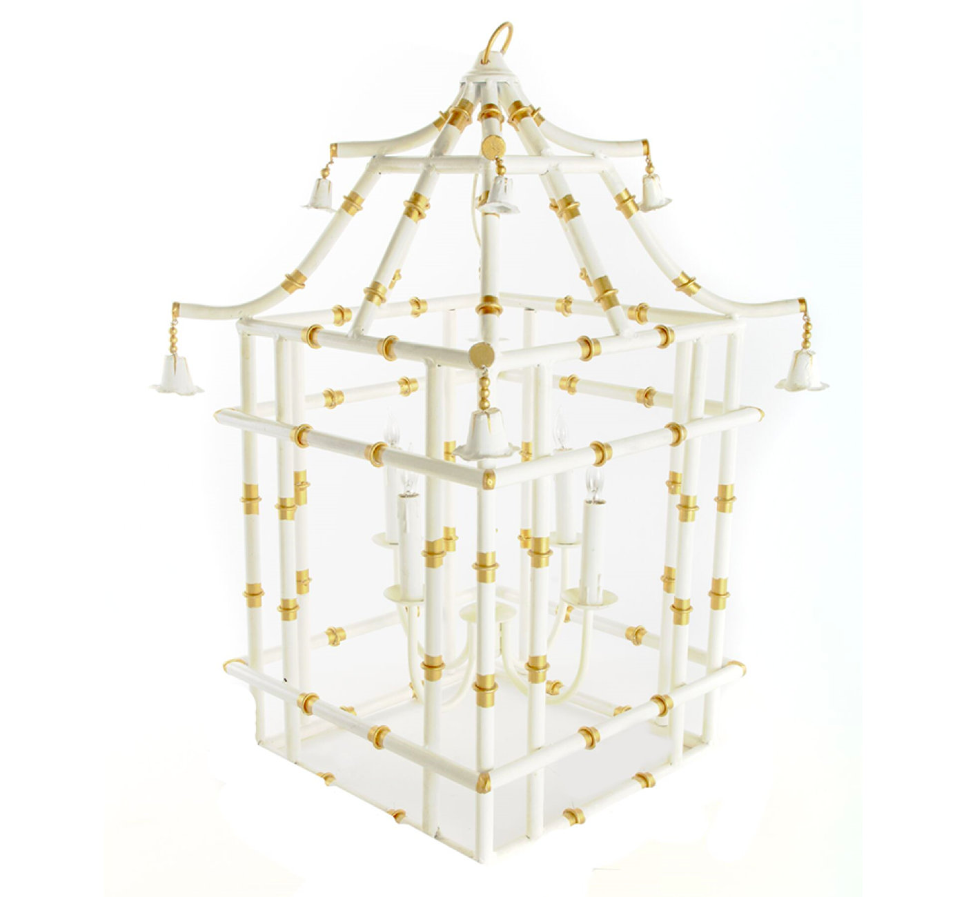 Bungalow Rose 4 - Light Lantern Square / Rectangle Chandelier | Wayfair
