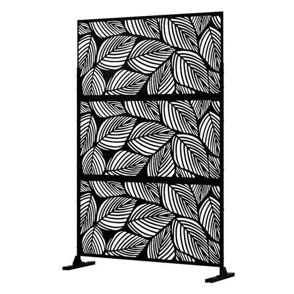 Miruo 7 Ft. H x 4 Ft. W Metal Privacy Screen - Wayfair Canada