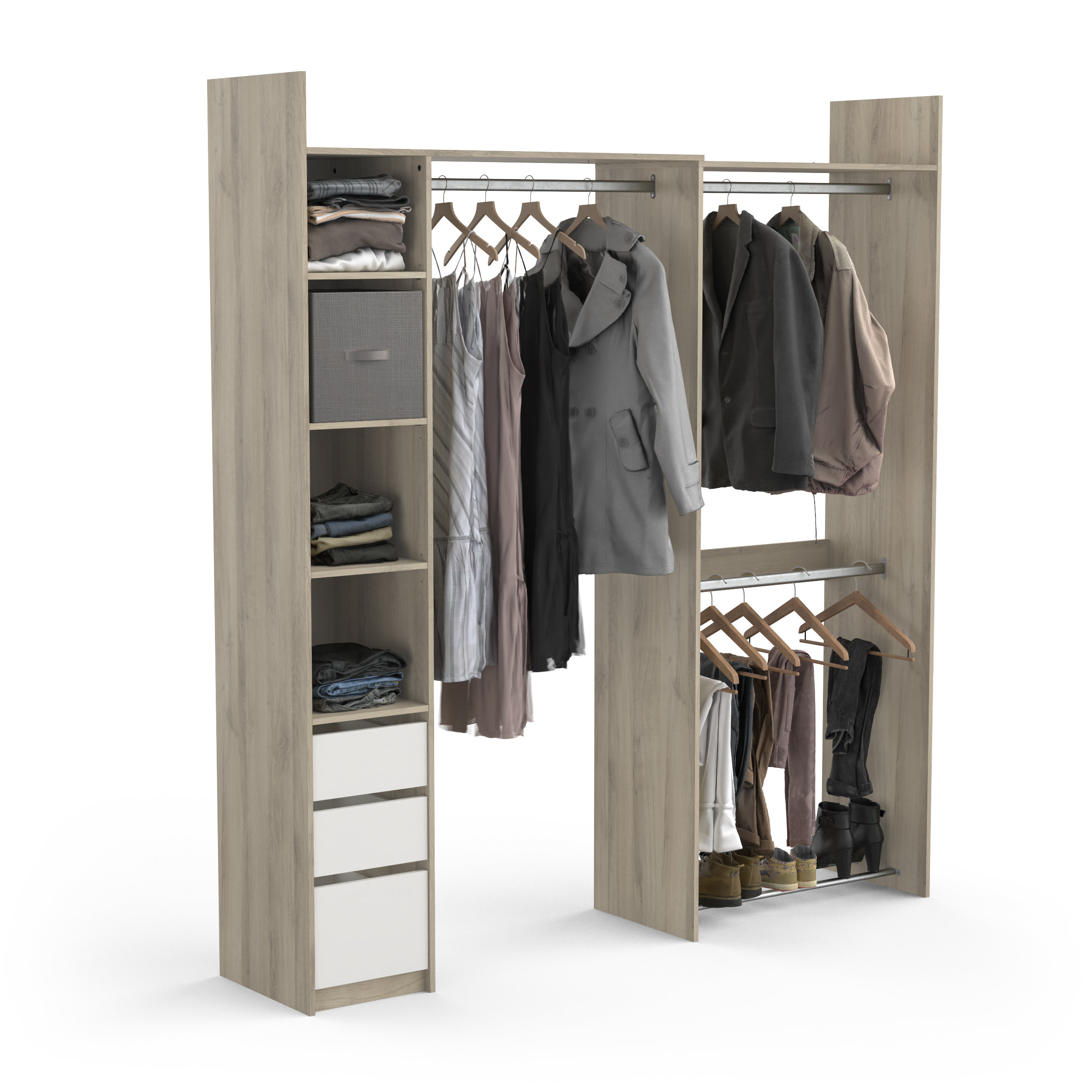 Ebern Designs Casanas Clothes Storage System | Wayfair.co.uk