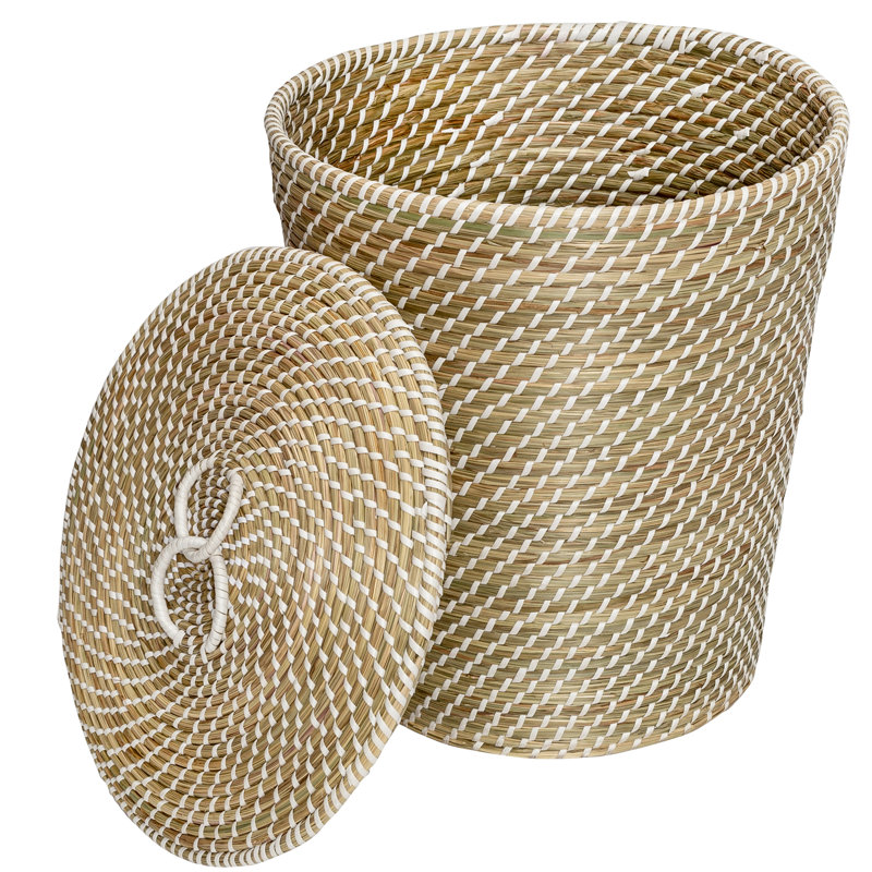 Sand & Stable 3 Piece Snake Charmer's Rattan Basket Set & Reviews | Wayfair