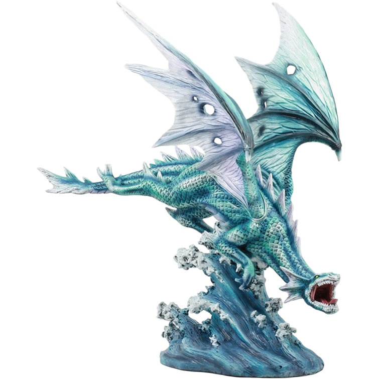 Trinx Flying Sea Dragon Figurine | Wayfair
