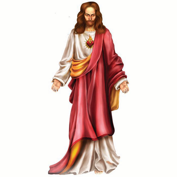 Wet Paint Printing Jesus Cardboard Standup - Wayfair Canada