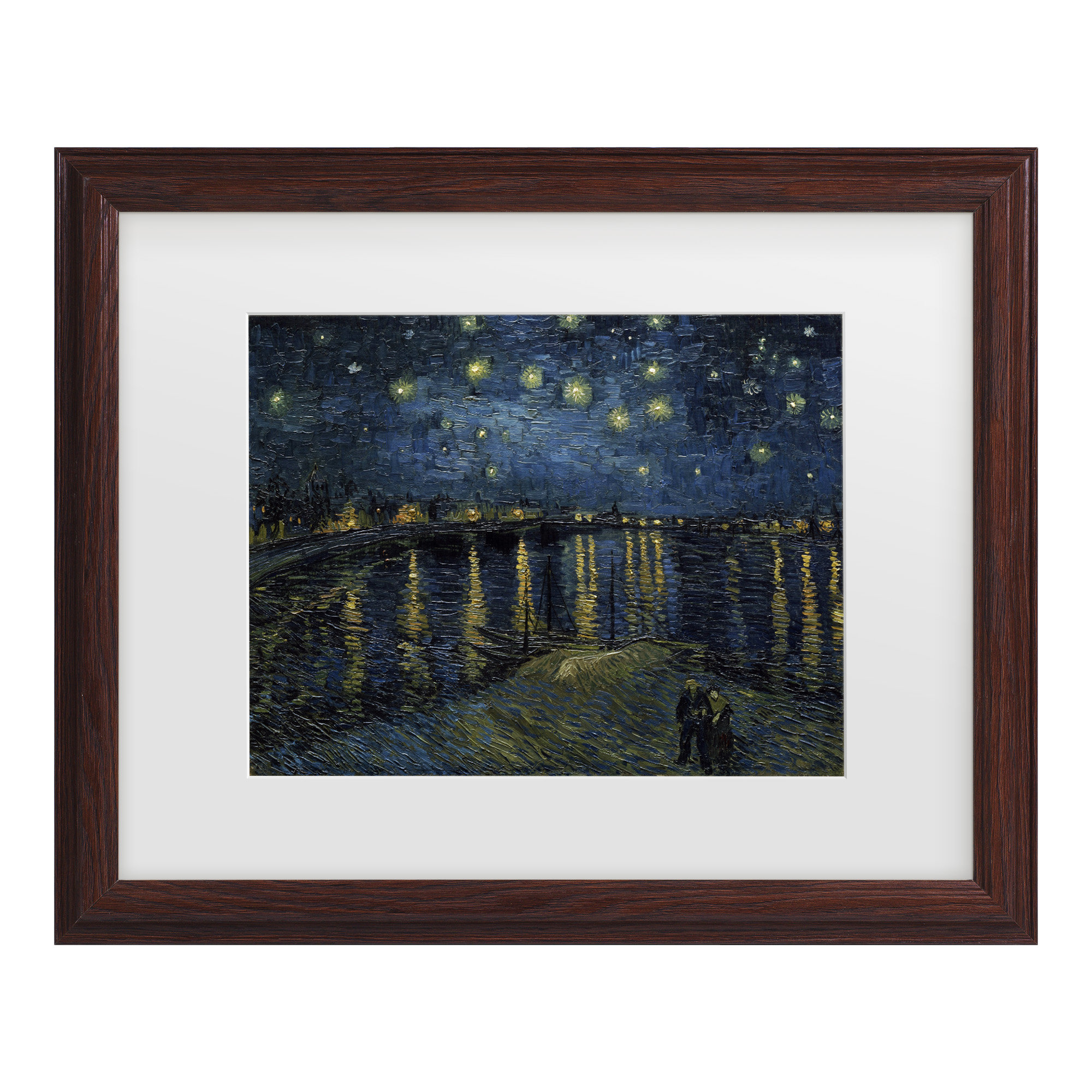Vault W Artwork The Starry Night II by Vincent Van Gogh - Picture Frame ...
