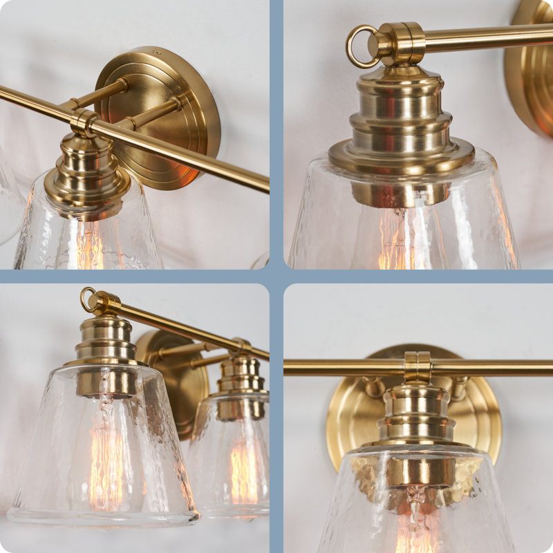 Mercer41 Shauvin 3 - Light Dimmable Vanity Light | Wayfair