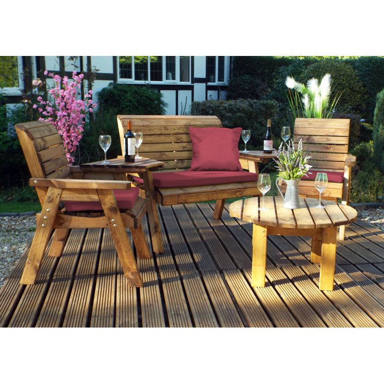 Union Rustic Gagne 4 Seater Sofa Set | Wayfair.co.uk