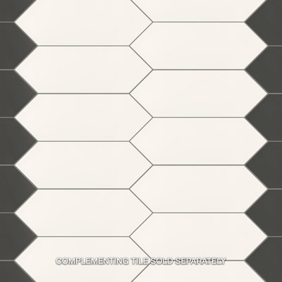 Merola Tile Kite 4" x 12" Beveled Porcelain Wall & Floor Tile & Reviews ...