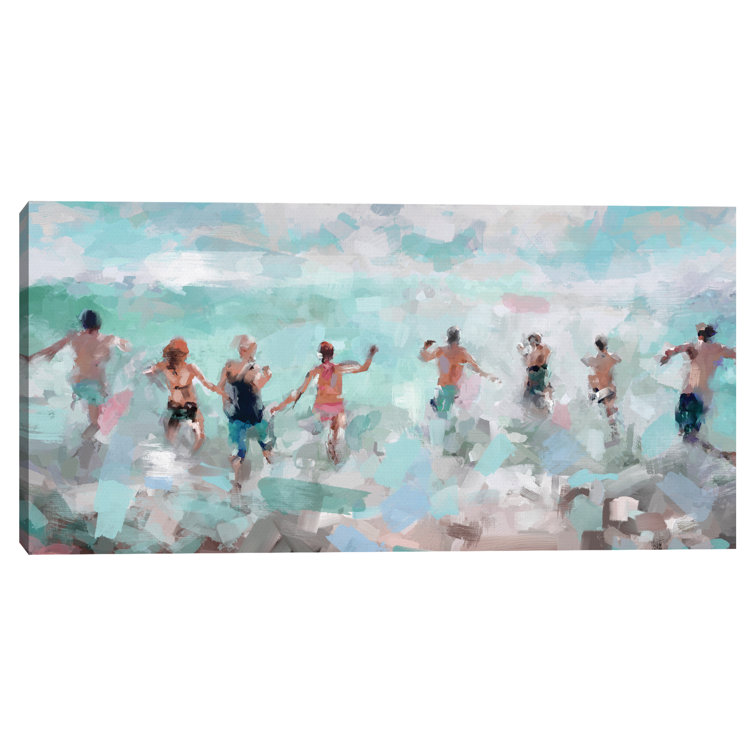 Dovecove Splash On Canvas Print | Wayfair