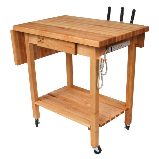 John Boos BoosBlock® Prep Table with Butcher Block Top & Reviews | Wayfair