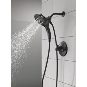 Delta Tetra 17 Series Dual-Function Shower Faucet Trim, In2ition Shower ...